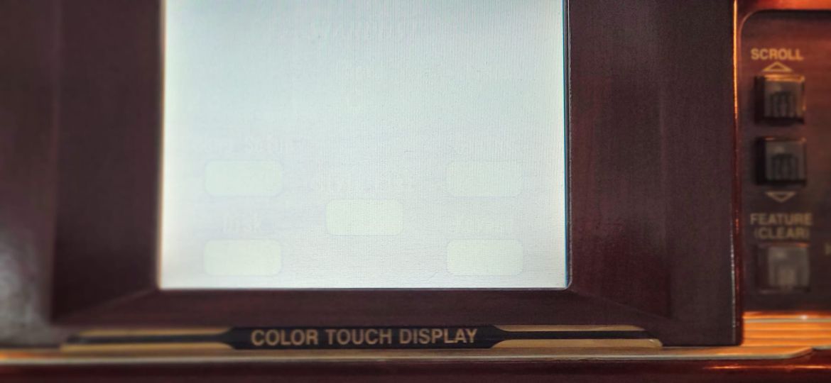 wiped out screen